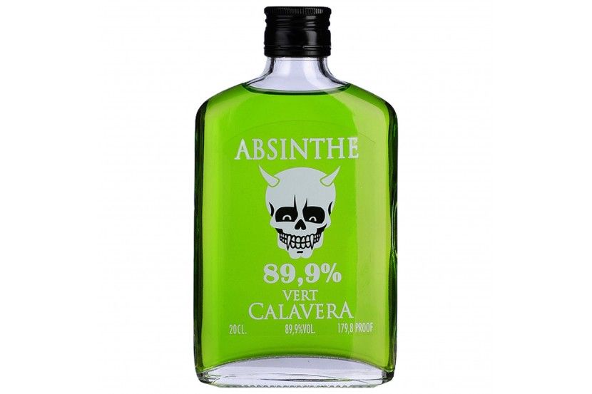 Absinto Calavera Verde (89.9%) 20 Cl | Garrafeira Soares